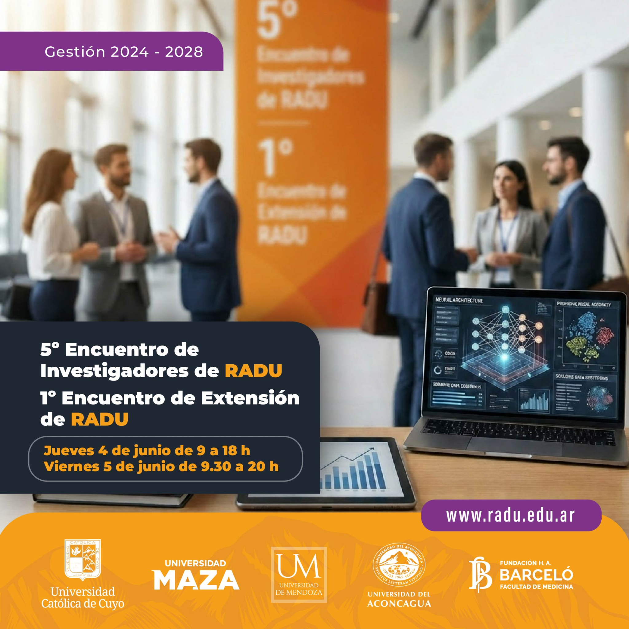La RADU realizará el 5º Encuentro de Investigadores y el 1º Encuentro ...